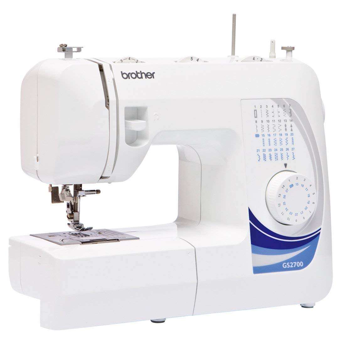Brother GS 2700 Electric Sewing Machine, White » SewingIndian